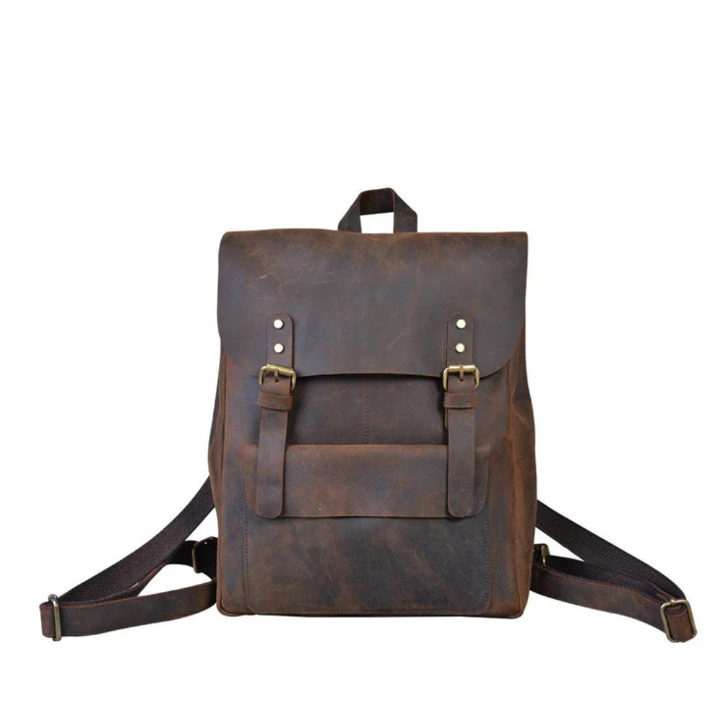 Cortez's Vintage Oiled Cowhide Backpack, Leather Backpack – Lusso Leather