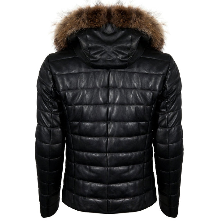 Mens Hooded Leather Jackets – Lusso Leather